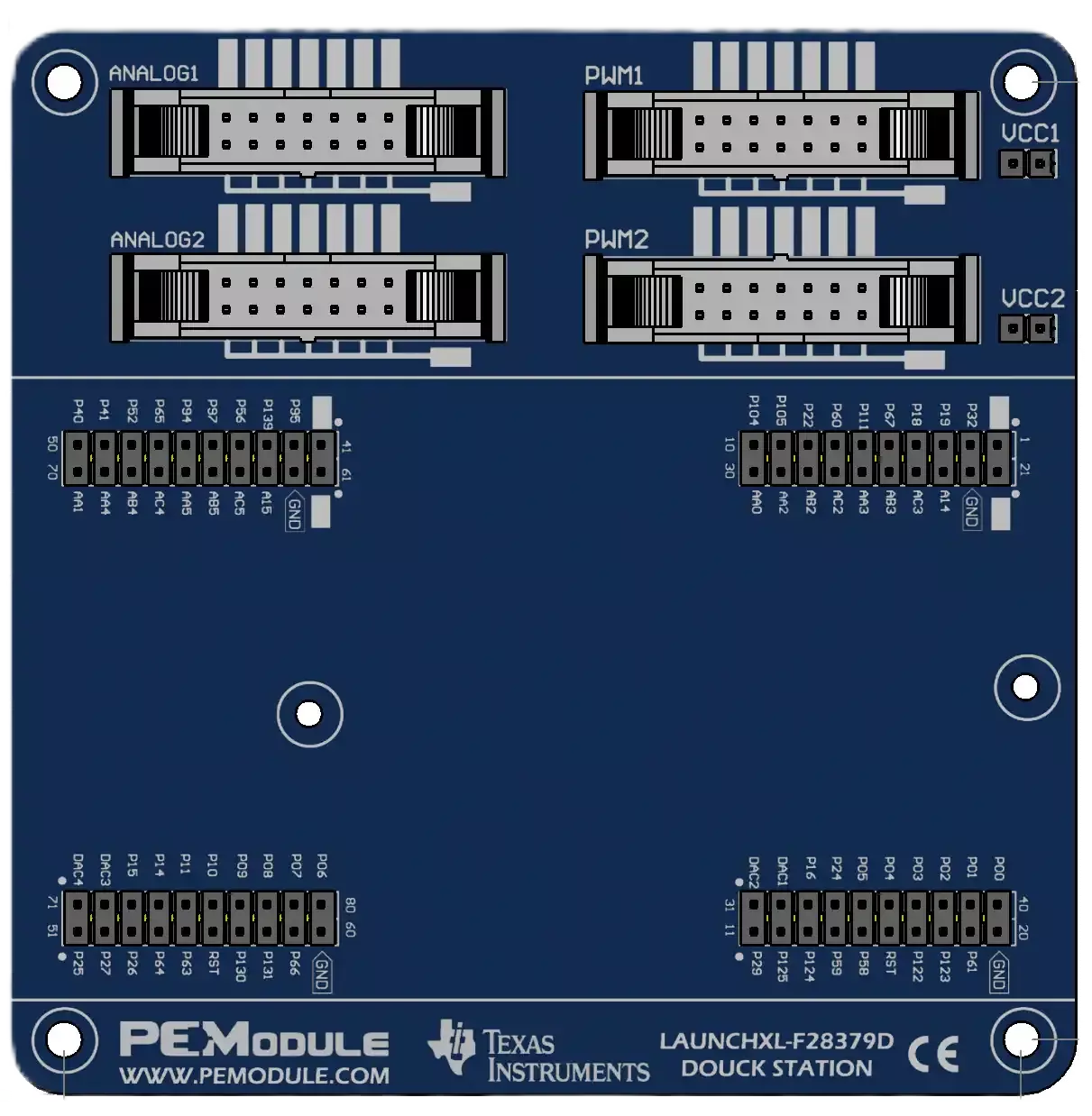 Plugy System Ti Launchxl Interface Board Model1